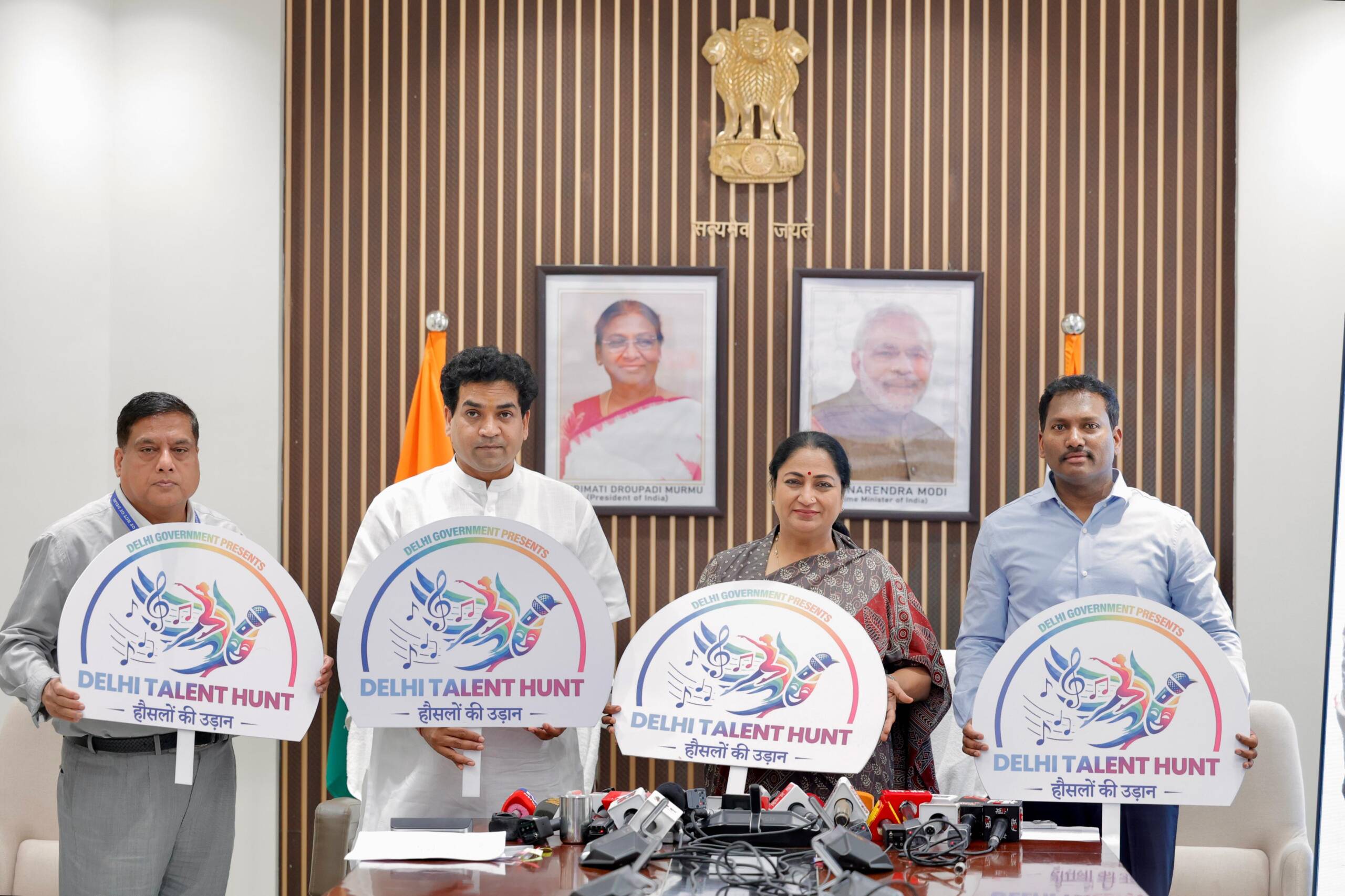 Chief Minister Rekha Gupta Launches ‘Talent Hunt Scheme – Hauslon Ki ...